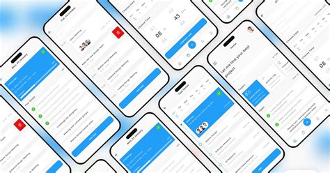 Task Management Mobile App Ui Kit Ux And Ui Kits Ft Work And Planner