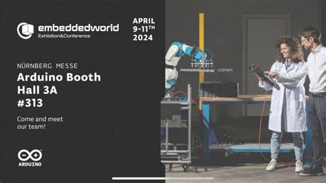 Ew24 Embeddedworld Arduino Edge Edgeai Ml Iot Iiot Embedded