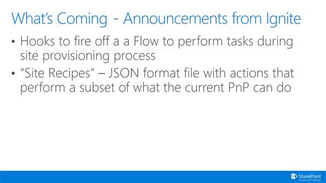 Introduction To Sharepoint Patterns And Practices Pnp Ppt