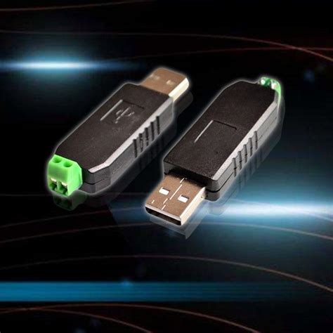 Usb To Rs485 Interface Converter Adapter 2 Pin Serial Communication Ch340 Chip Auscom