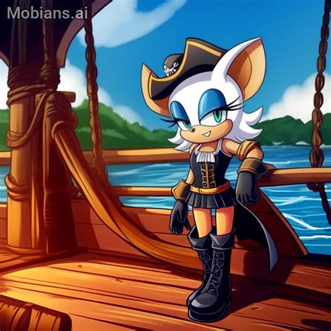 Rouge The Bat Pirate By Lucario580 On Deviantart