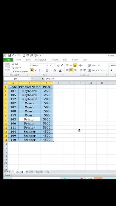 How To Calculate Subtotal With Shortcut Way In Excel Exceltech