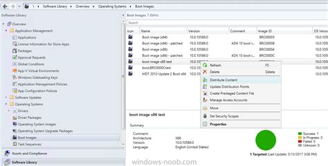 Boot Image Not Showing Up In PXE Boot Boot Images Windows Noob Com