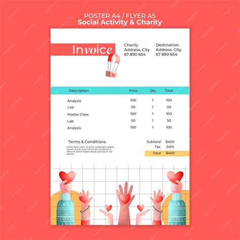 자선 템플릿 디자인 무료 Psd 파일