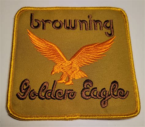 Browning Golden Eagle Vintage 70s Era Style Cb Radio Patch
