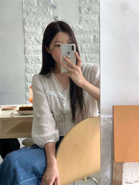 피터앤웬디 샤이 레이스 블라우스