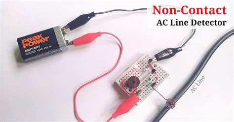 Non Contact AC Line Detector Using BC