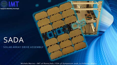 Innovative Solar Array Drive Assembly For Cubesat Satellite Pdf