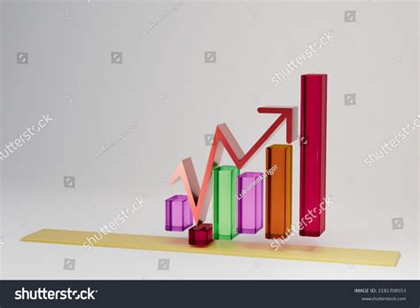 Growth Charta Graph Form Red Arrow Stock Illustration Shutterstock