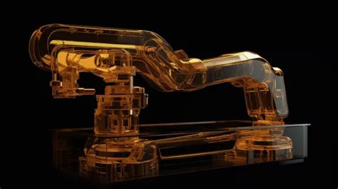 검정색 배경에 대해 설정된 3d 렌더링의 로봇 팔 X선 용접기 기계 팔 로봇 팔 산업용 로봇 배경 일러스트 및 사진 무료 다운로드 Pngtree