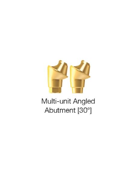 Multi Unit Abutment Angled 30 Anyridge System
