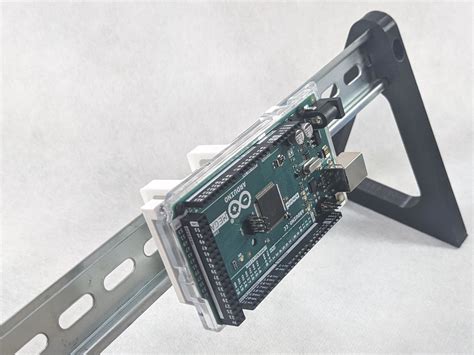 Arduino Mega DIN Holder By Opentux Download Free STL Model Printables Com