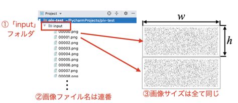 piv file structure WATLAB Python 信号処理 画像処理 AI 工学 Web
