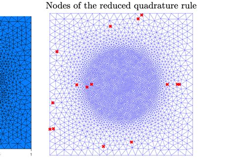 Mesh Considered For The Domain Ω Of The Nonlinear Diffusion Problem