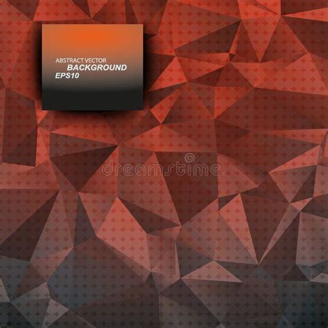 Vector Abstract Triangulated Background Beautiful Triangulated