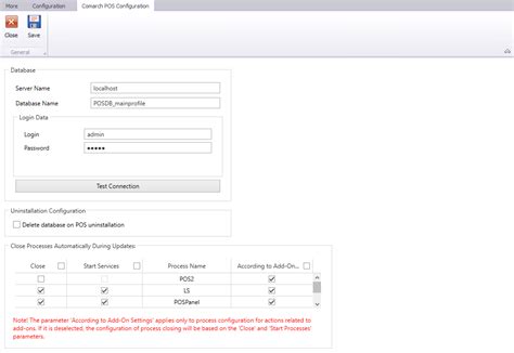 Installation Of Comarch Pos In Cooperation With Comarch Erp Xl In A Distributed System