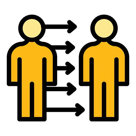 Keep Distance Icon Vector Flat 26604748 Vector Art At Vecteezy