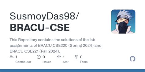 Github Susmoydas98bracu Cse This Repository Contains The Solutions