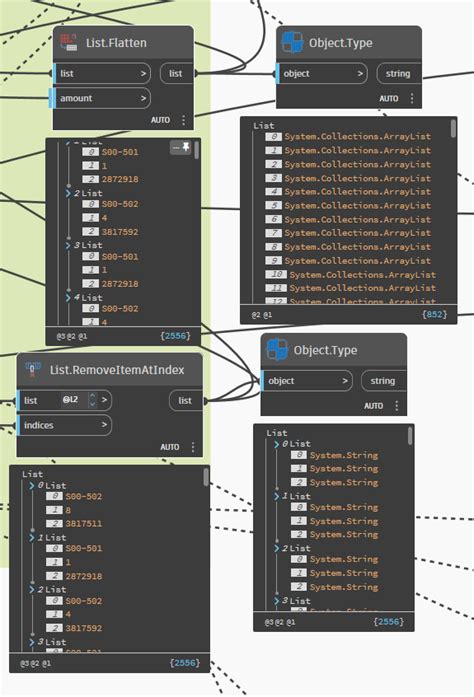 find items in list using two nested list values lists logic dynamo