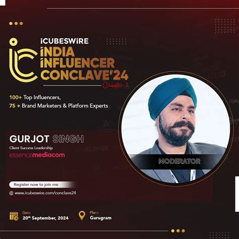 Indiainfluencerconclave Contentisking Contextisqueen Gurjot Shah Singh