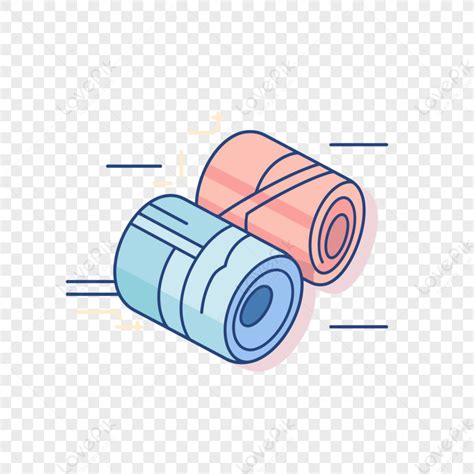 함께 포장된 두 롤의 화장지 벡터포장지미니멀리즘 Png 일러스트 무료 다운로드 Lovepik