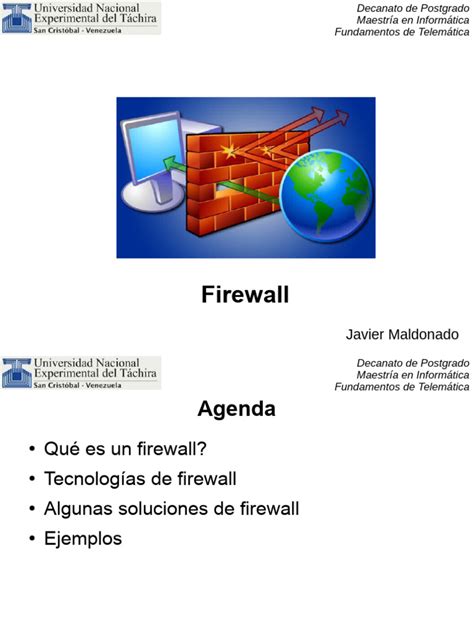 Firewall Pdf Cortafuegos Informática Informática