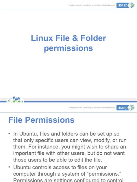 05 Linux File Folder Permissions T Pdf