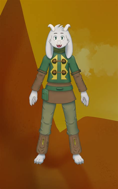 Adult Asriel Dreemurr Outfit Weasyl