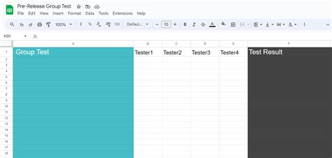 Qa Tester Manual Group Testing For Bugs Worksheet Pre Release Rprogram