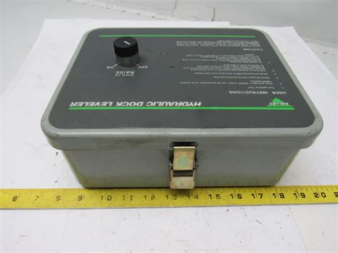 Kelley Hydraulic Dock Leveler Push Button Control Panel Bullseye