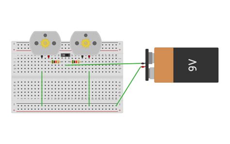 Circuit Design Dc Motor Clockwise And Counter Clockwise Tinkercad