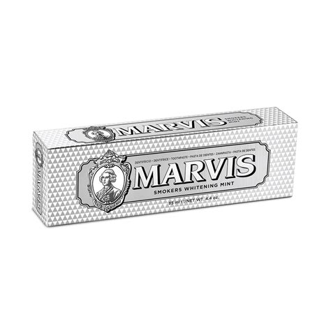 Marvis Smokers Whitening Mint Toothpaste 85ml Gentle Whitening For Smokers Luxury Uae