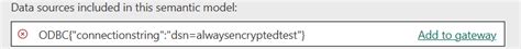 Power Bi With Sql Always Encrypted Data Database Connectivityopen