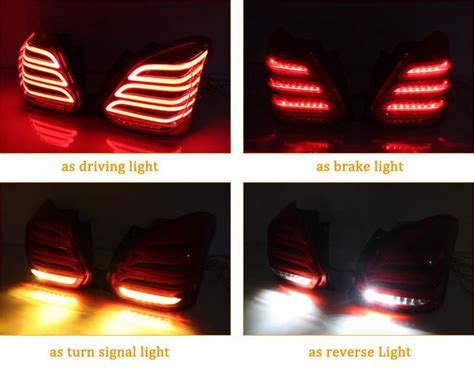 Maruti Swift Type 3 Mercedes Style Led Tail Lights Kanshil Custom Moto