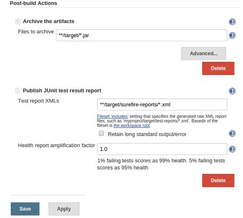 Maven Post Build Actions At Grace Makin Blog