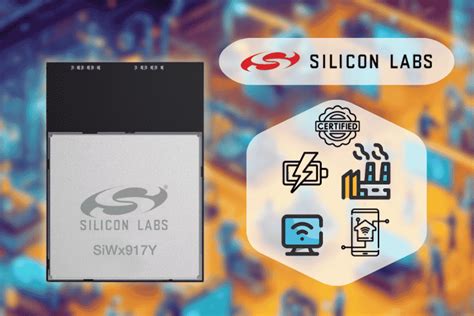 Module Siwx917y De Silicon Labs Module Compact Et Précertifié Avec Sécurité Améliorée Et