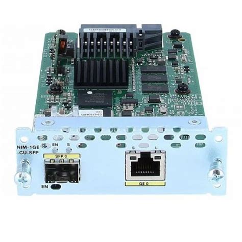 Cisco 2 Port Gigabit Ethernet WAN Network Interface Module Managed At 2500 Piece In New Delhi