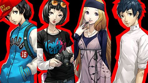 Persona 5 ‘shinya Oda ‘ichiko Ohya ‘chihaya Mifune And ‘yuuki