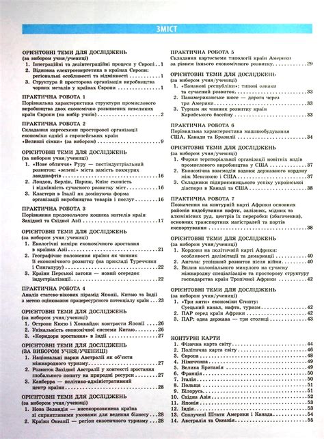 Книга Географія Зошит для практичних робіт 10 клас кольорові карти купити