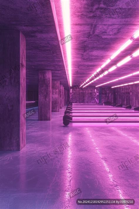 Ai创作图霓虹灯过道 流光溢彩的霓虹灯走廊 科幻灯光走廊 粉红色的梦幻长走廊 紫色过道 梦幻粉红色的长走廊 地下城市 霓虹灯场景造型 粉霓虹灯 地下城 七彩霓虹灯过道 霓虹路面 粉色霓虹灯