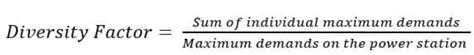 What Is Diversity Factor Electrical Volt
