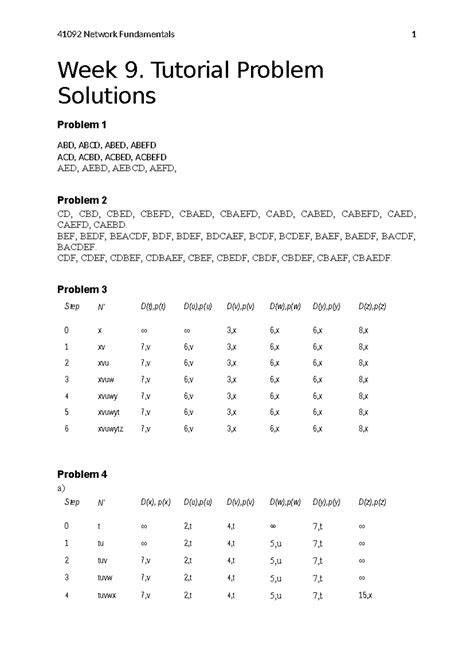 Week9 Tutorial Problem Solution Week 9 Tutorial Problem Solutions Problem 1 Abd Abcd Abed