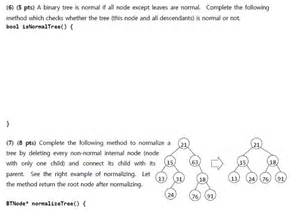 Solved 7 40 Pts Answer The Following Questions On The