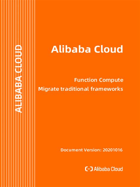 Fillable Online Function Compute What It Is And How It Works Alibaba Cloud Fax Email Print