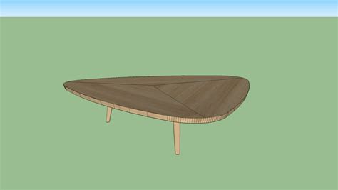 triangle coffee table 3d warehouse
