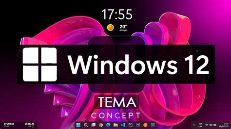 Tema Windows 12 Concept Para Windows 11 Youtube