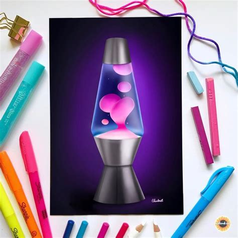 Charlene Melandart Posted On Instagram Lava Lamp Digital Drawing Hello Here Is A New