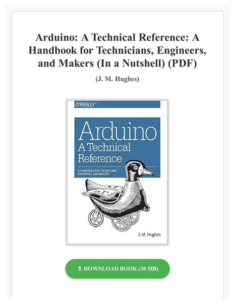 Pdf Arduino A Technical Reference A Handbook For Technicians