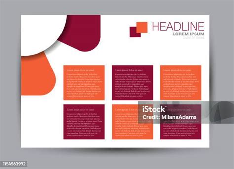 전단지 브로셔 빌보드 템플릿 디자인 가로 방향 교육 프리 젠 테이 션 웹 사이트 A4 용지에 대한 스톡 벡터 아트 및 기타 이미지 A4 용지 가리기 간판 Istock