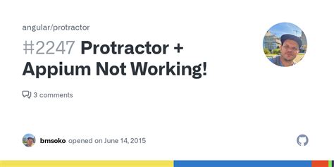 Protractor Appium Not Working · Issue 2247 · Angularprotractor · Github